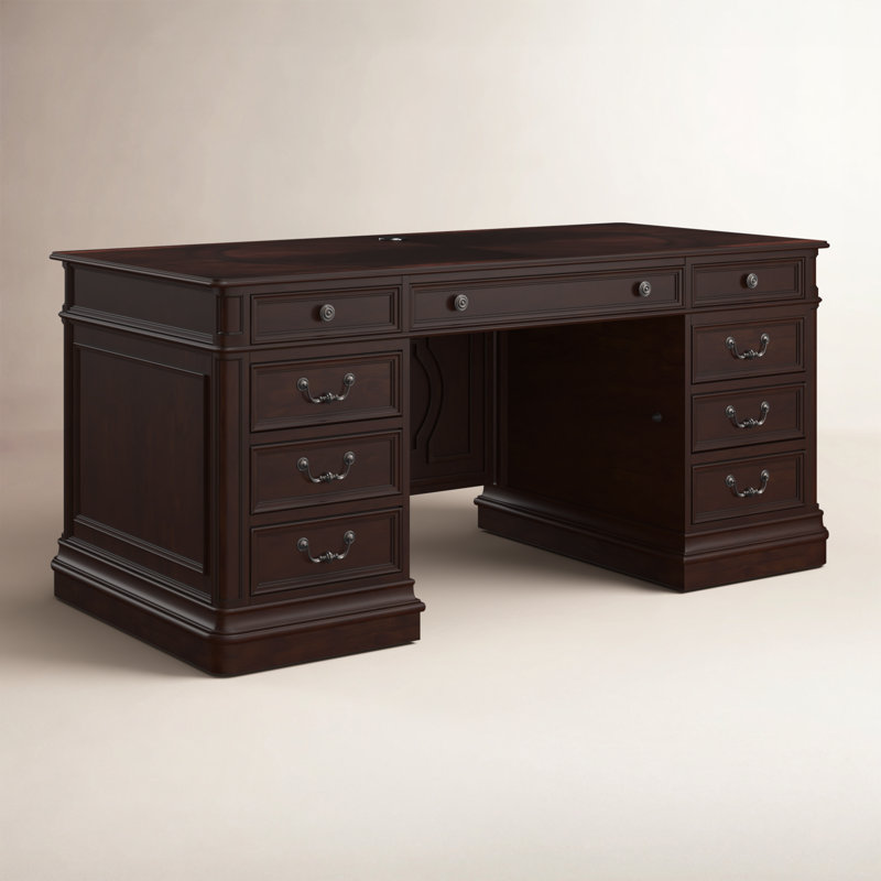 Birch Lane™ Mattern Executive Desk & Reviews | Birch Lane