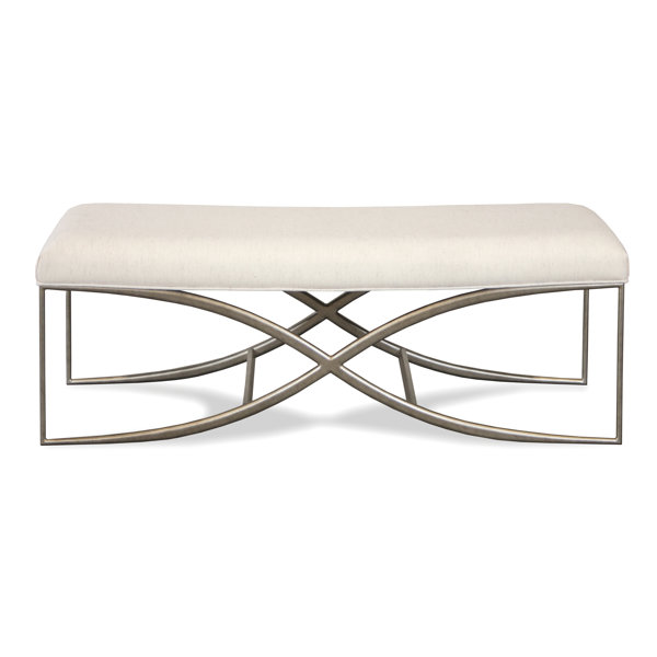 Birch Lane™ Regan Polyester Upholstered Bench & Reviews | Wayfair