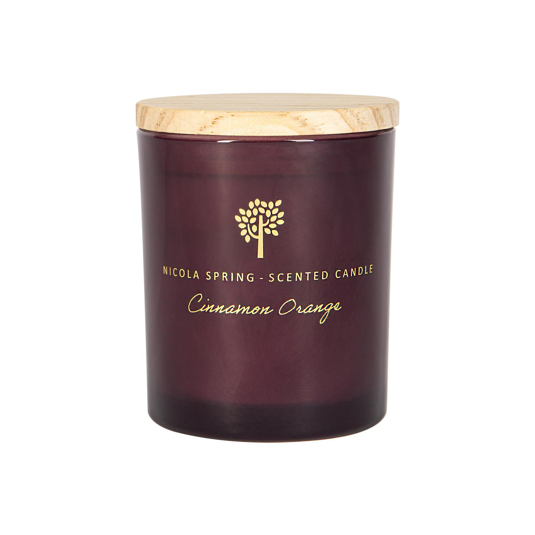 Nicola Spring - Soy Wax Scented Candle - 130g - Cinnamon & Orange ...