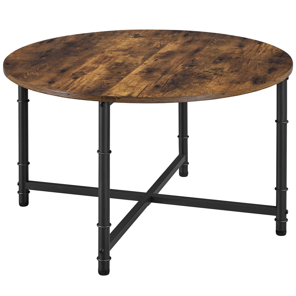 Williston Forge Rustic Round Coffee Table & Reviews | Wayfair