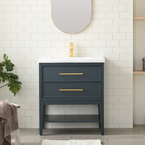 30 Inch Blue Bathroom Vanities You'll Love | Wayfair