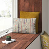 Langley Street Watkins Machine Washable Geometric Taupe/Yellow Area Rug ...