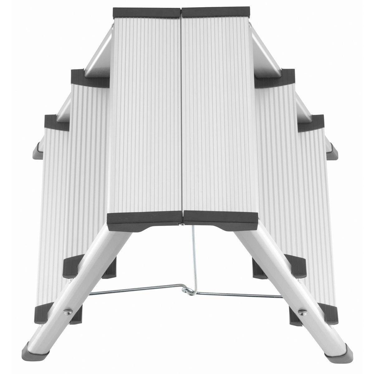 Hailo USA Inc. 3-Step Aluminum Step Stool with 330 lb. Load Capacity ...