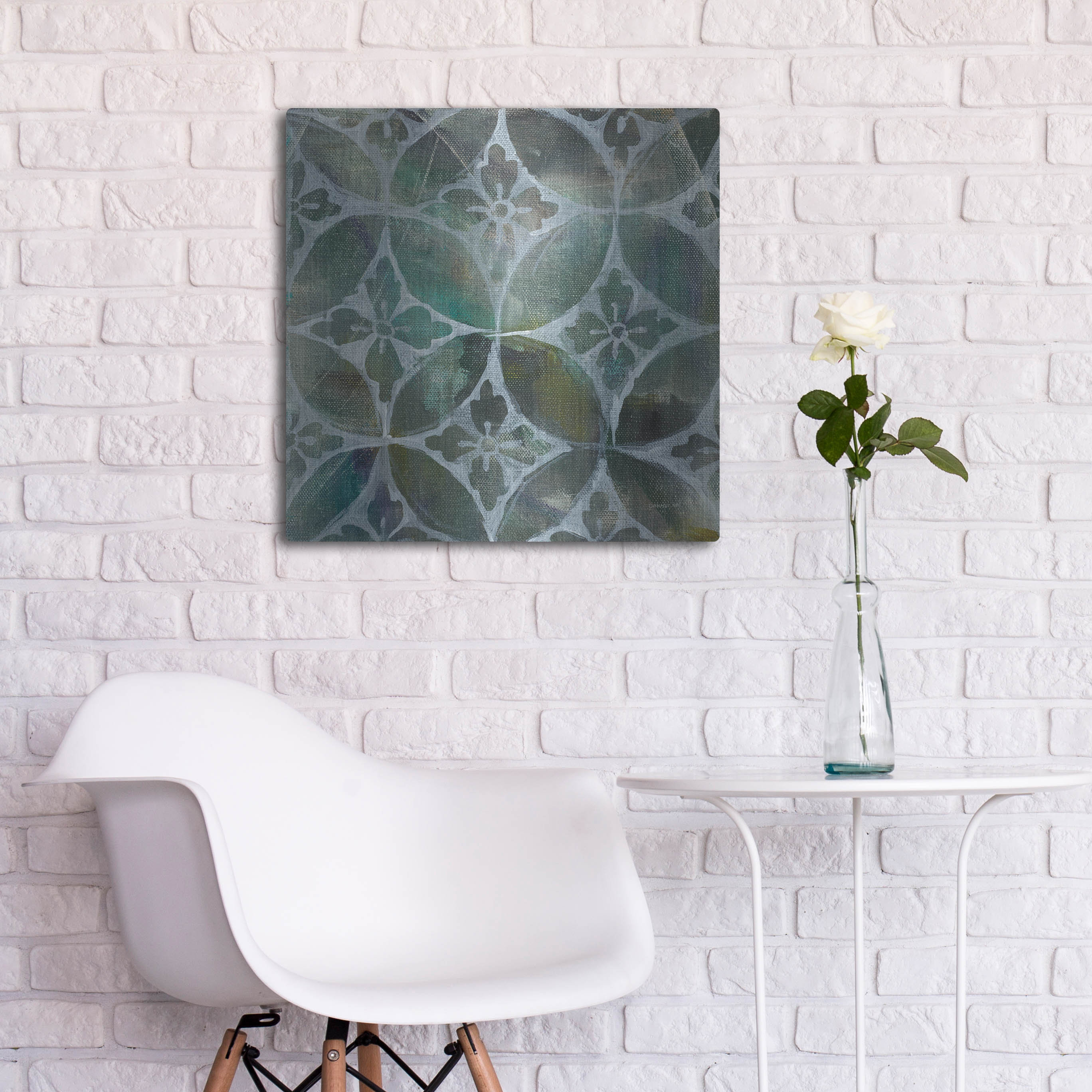 Alcott Hill® 'Tile Element 2' by Danhui Nai Metal Wall Art | Wayfair