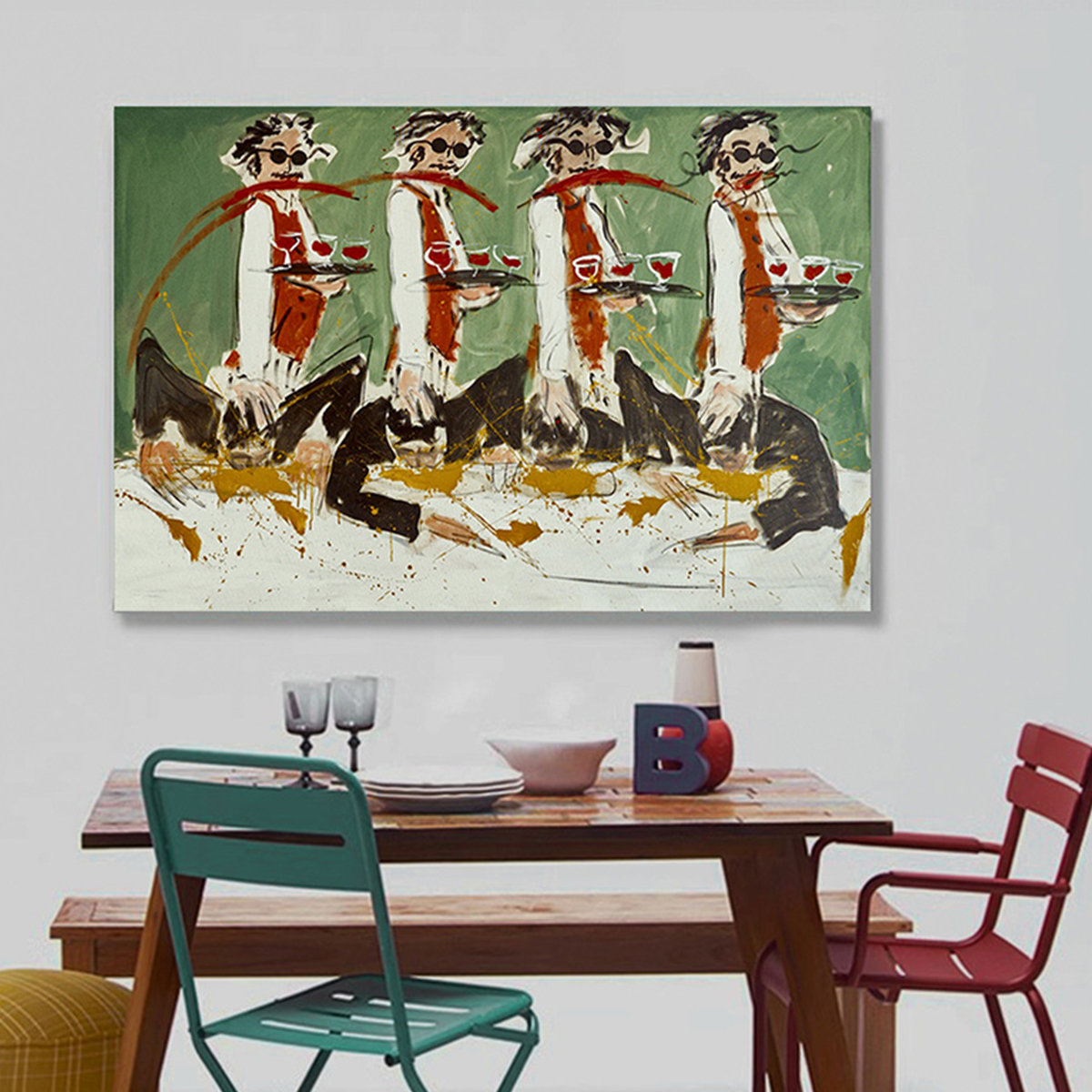 Organix Oasis French niche art | Wayfair