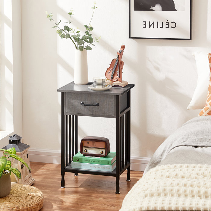Trent Austin Design® Kempst Metal Nightstand | Wayfair