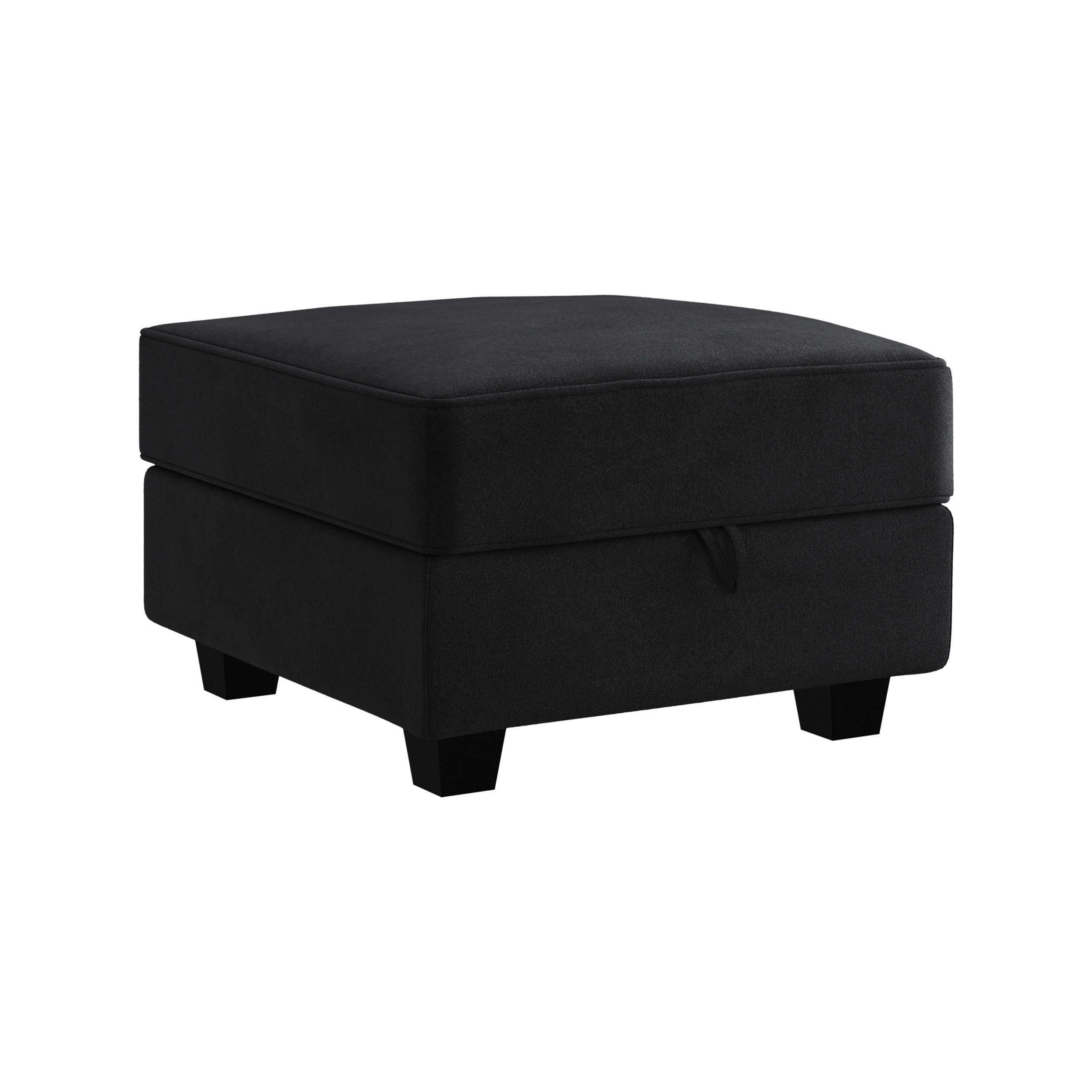 Ebern Designs Square Ottoman Module For Modular Sofa Blue & Reviews ...