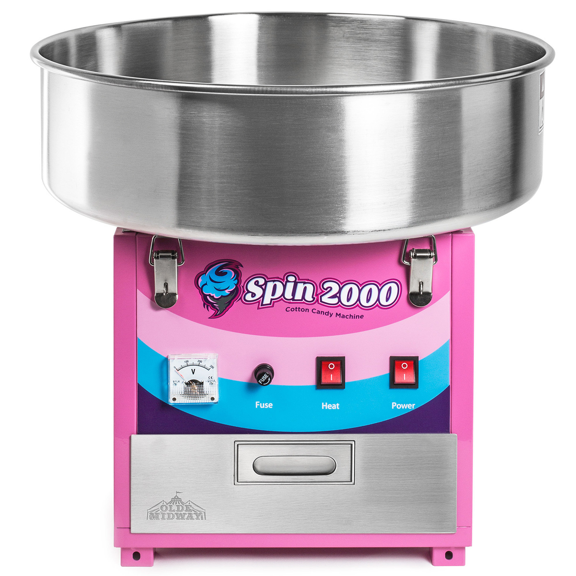 Olde Midway SPIN 2000 Tabletop Cotton Candy Machine | Wayfair