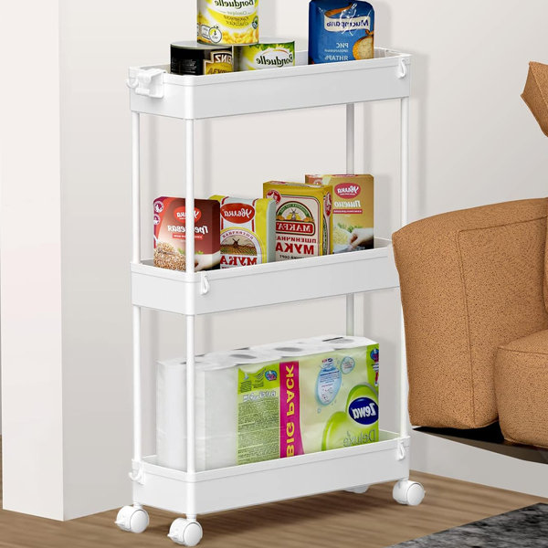 Rebrilliant Miggins Plastic / Acrylic Freestanding Bathroom Shelves ...