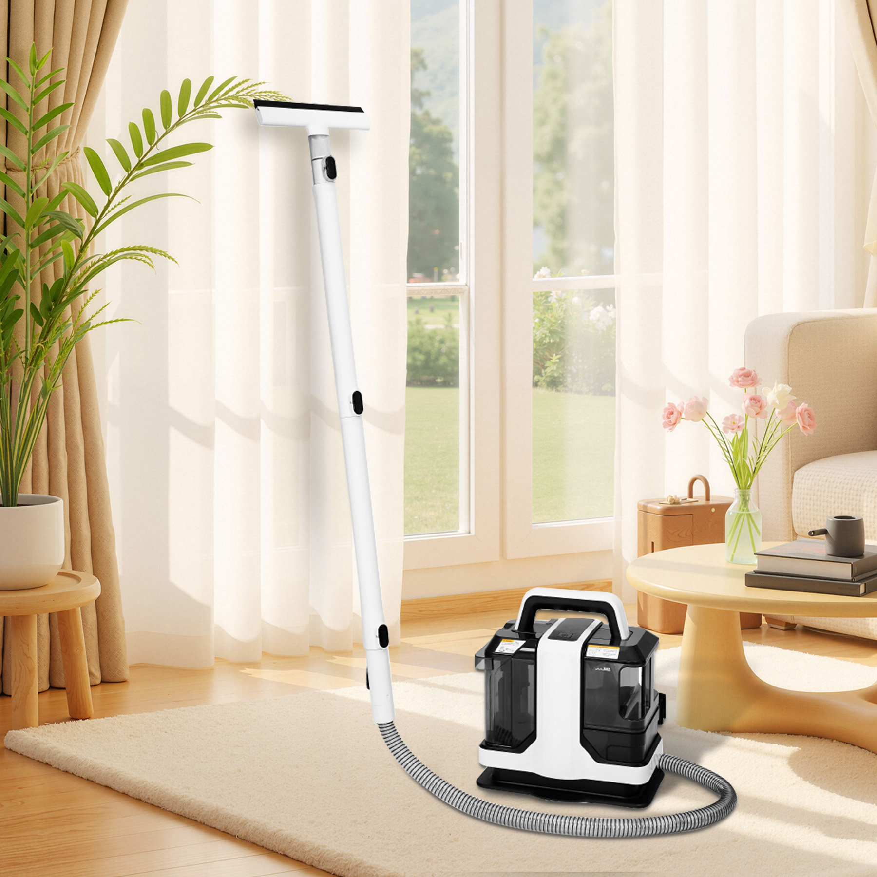 CLEANHOME Portable multifunctional carpet cleaning machine, indoor ...