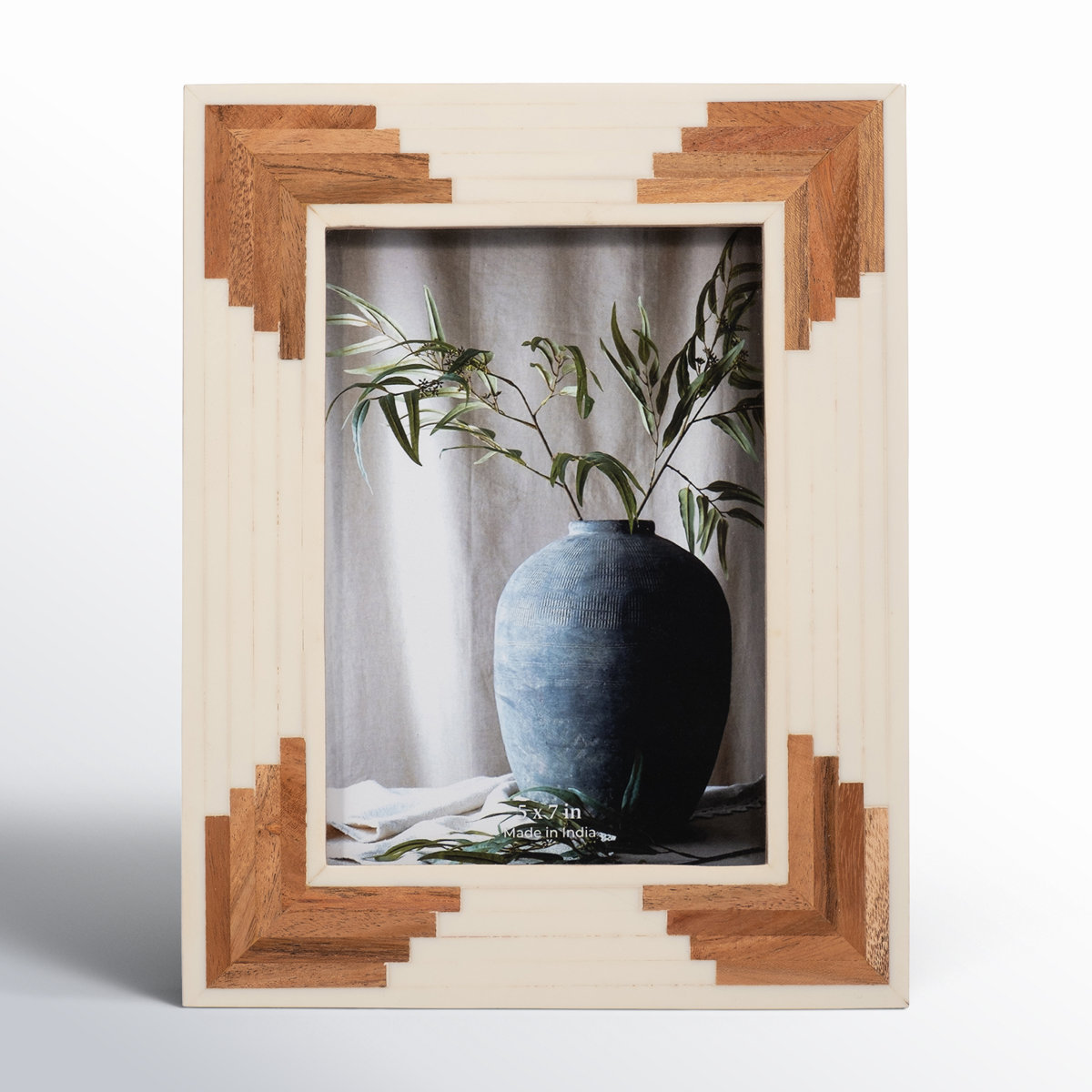 Joss & Main Booker Decorative Photo Frame Contemporary Rustic Resin ...