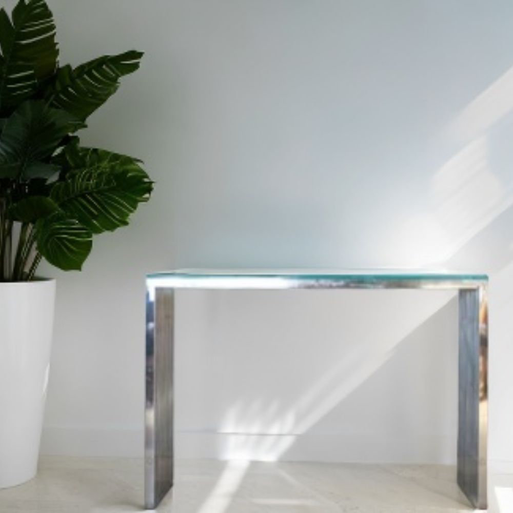 Latitude Run® Slate Console Table - Wayfair Canada