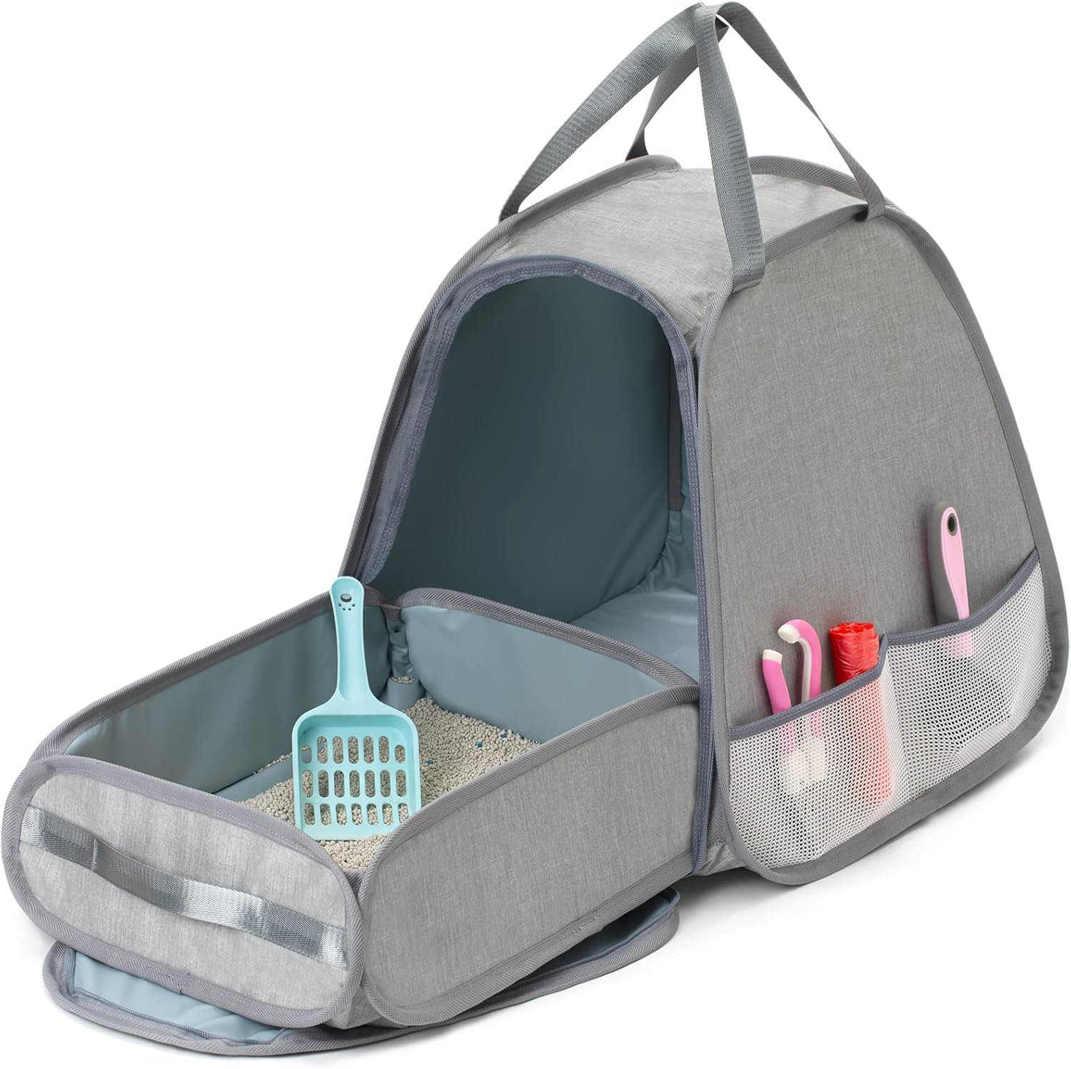 Latitude Run® Collapsible Portable Cat Litter Box - Wayfair Canada