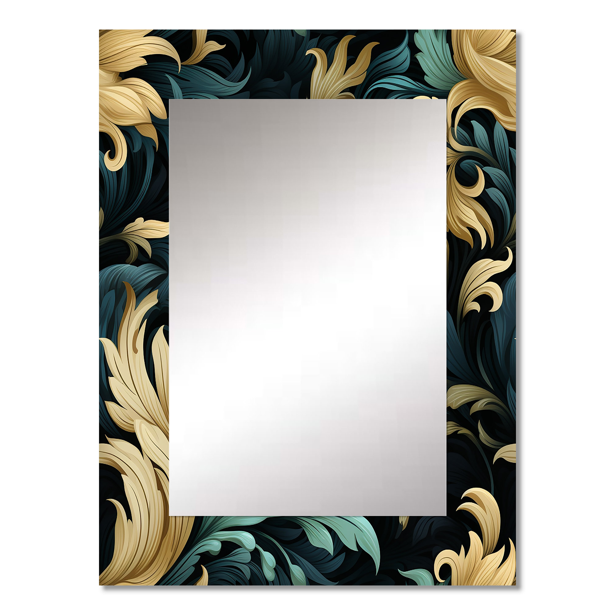 damask mirror
