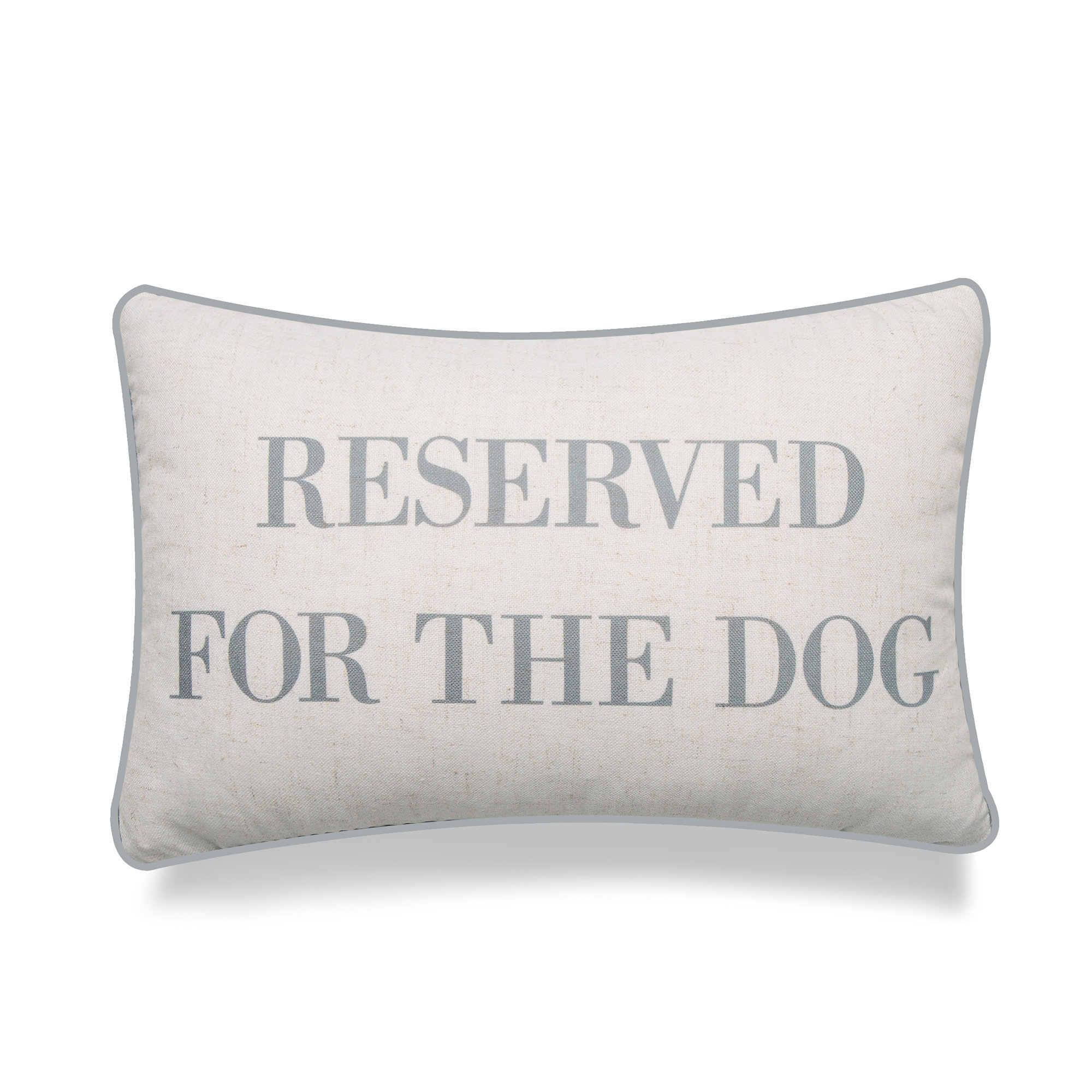 Peterborough Home You and Me Reserved for the Dog Print Rectangular ...