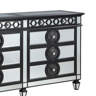 Rosdorf Park Fawne 68 Inch Modern Dresser, 8 Drawers, Crystal Knobs ...