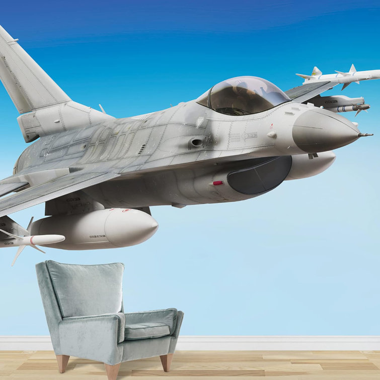 IDEA4WALL Air Force Missile Raptor Fighter Jet Airplane Aircraft ...