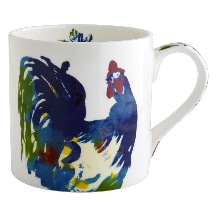 Fairmont and Main Ltd Julie Steel Designs Neon Hen Coffee Mug | Wayfair ...