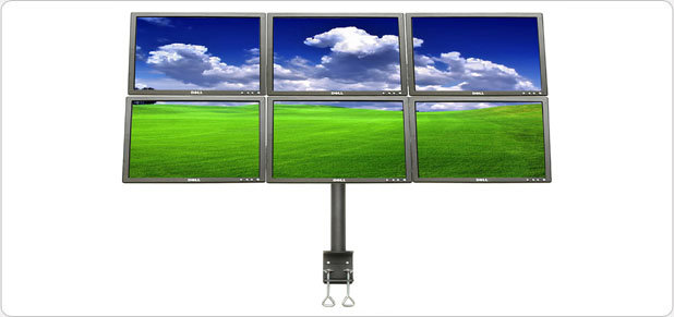 MonMount Multi-Screen Pole Mount | Wayfair