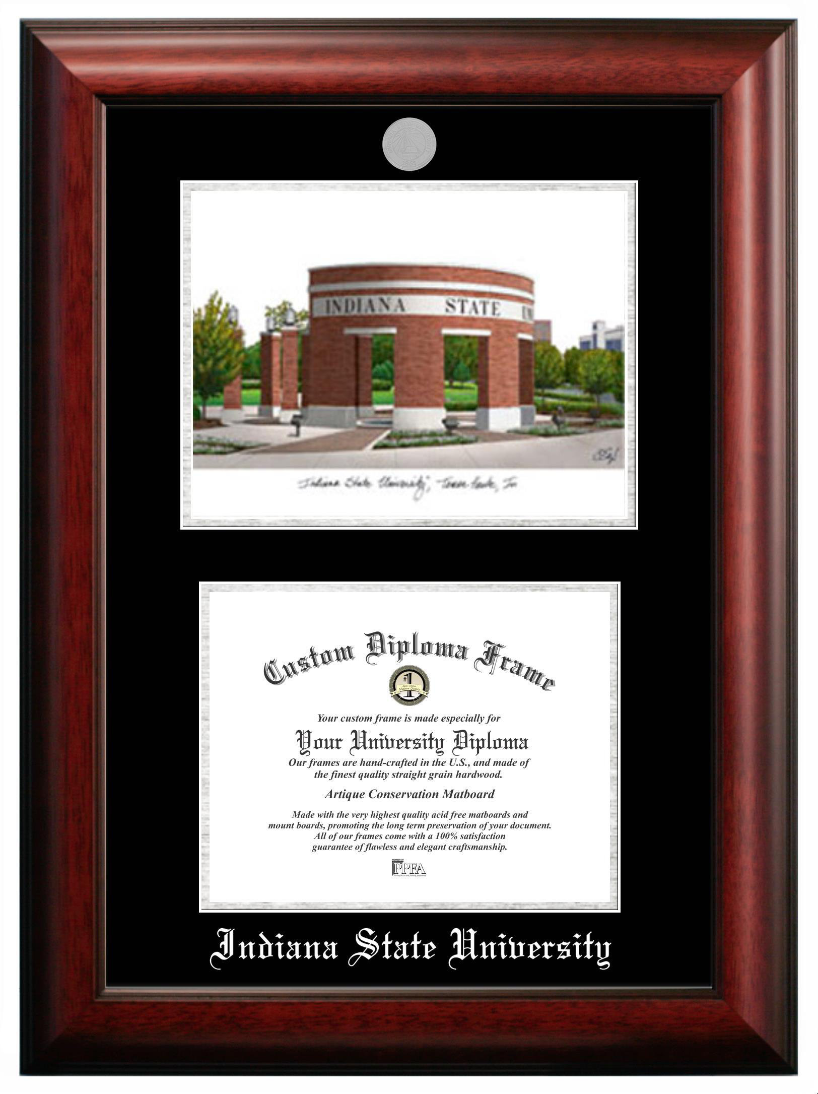 Campus Images Indiana State Picture Frame - Wayfair Canada