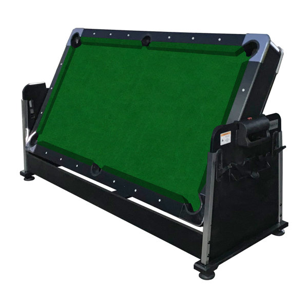 RACK Pool Tables Rack Triad 7-foot 3-in-1 Multi Game Swivel Billiard ...