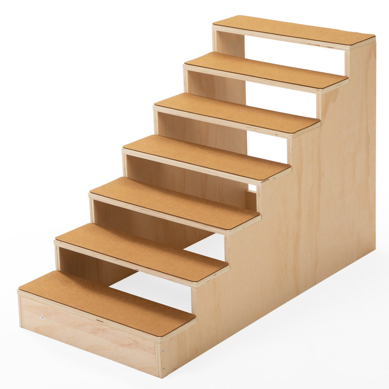 Tucker Murphy Pet™ Danka 7-Step Dog Stairs, Nonslip Bottom & Reviews ...
