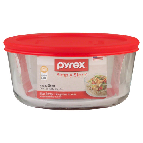 Pyrex Storage Plus 32 Glass Food Storage Container & Reviews | Wayfair