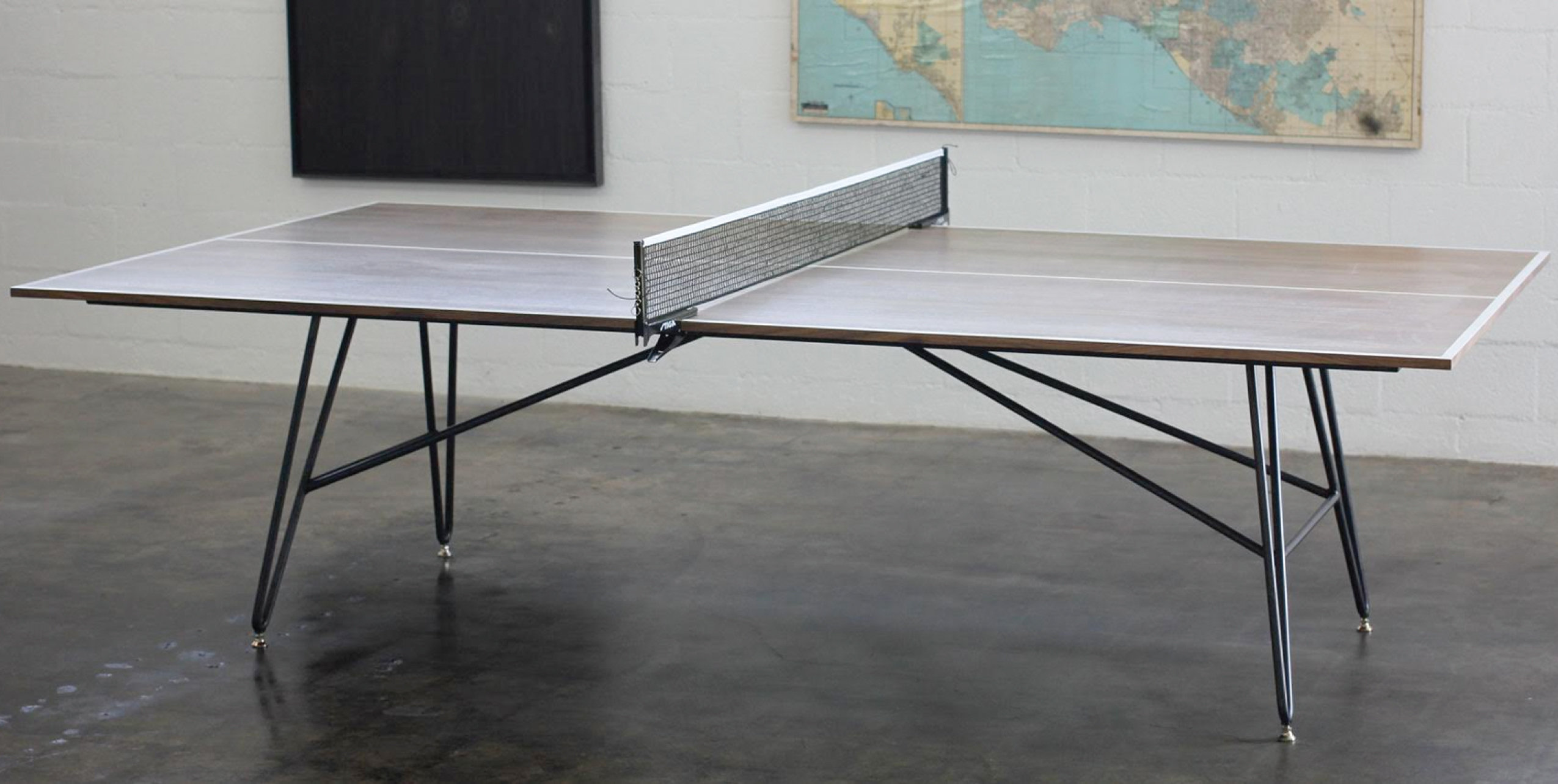 District Mills Clip Leg Ping-Pong Table - Wayfair Canada