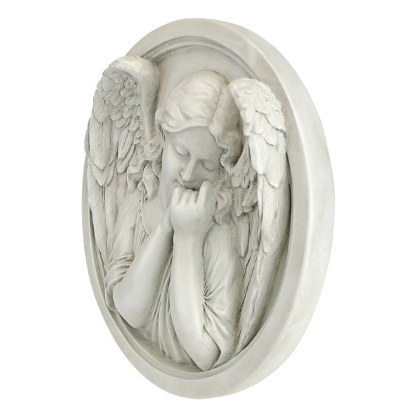 Design Toscano Thoughts of an Angel Sculptural Wall Décor & Reviews ...