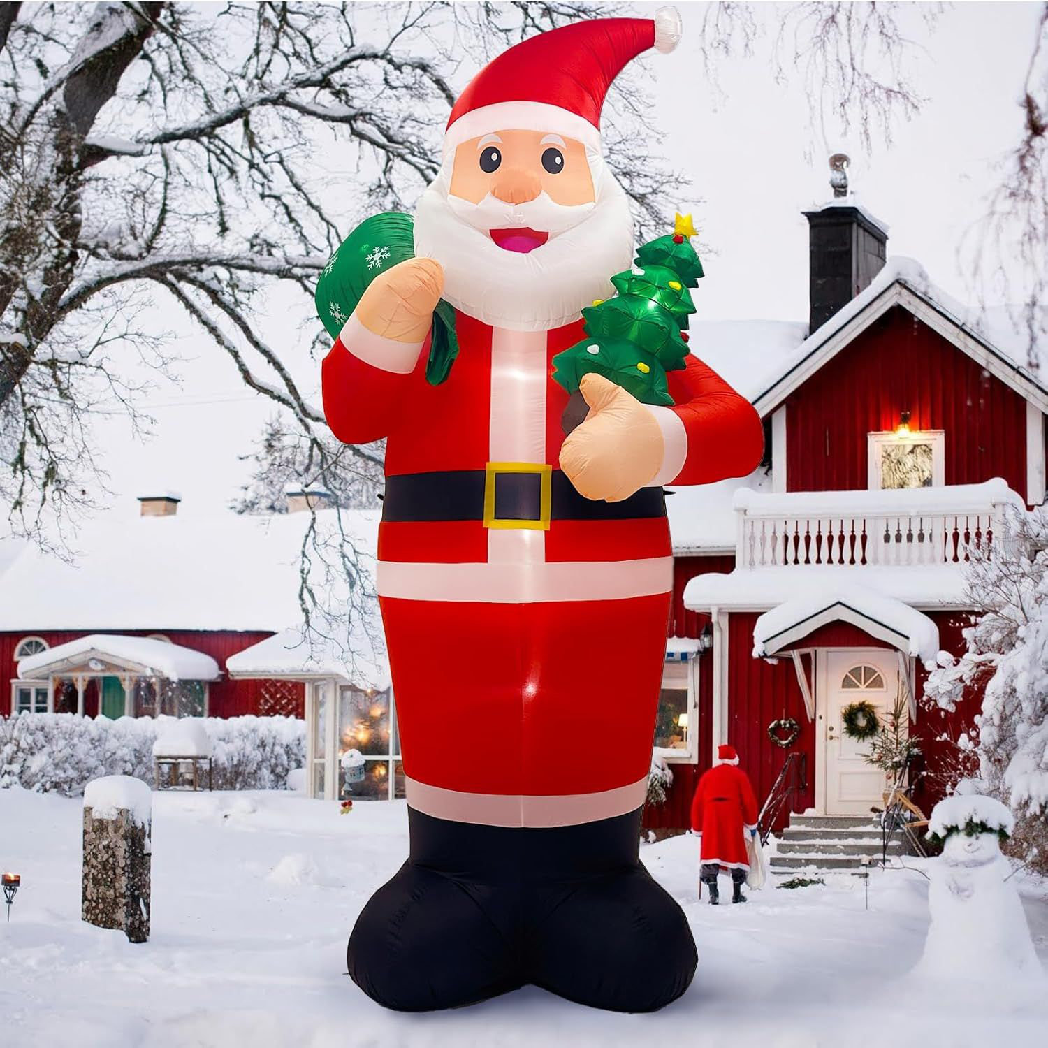 The Holiday Aisle® 14FT Christmas Inflatable Outdoor Decoration, Giant ...