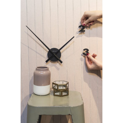 Ivy Bronx Hands Only Wall Clock & Reviews | Wayfair