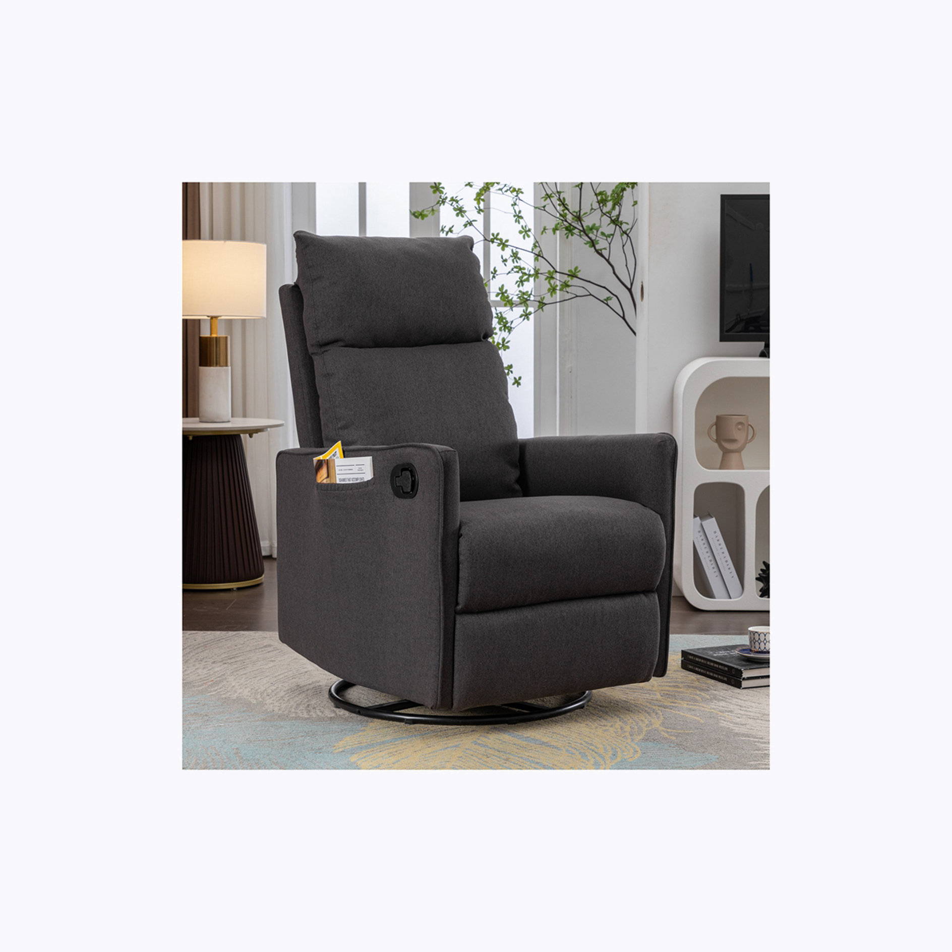 Latitude Run® Swivel Rocking Chair Glider Rocker Recliner - Wayfair Canada