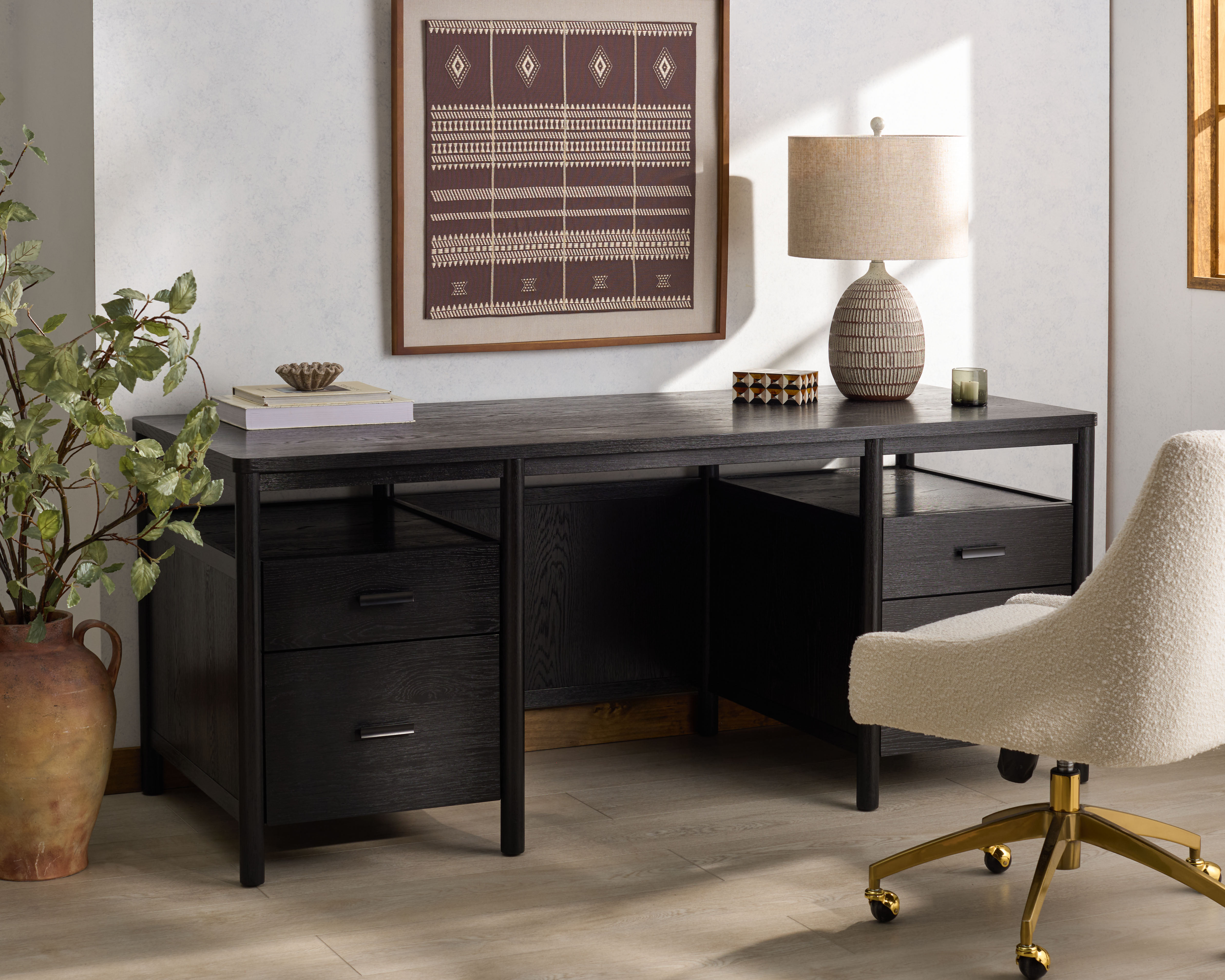 Joss & Main Kaplan Executive Desk - Wayfair Canada