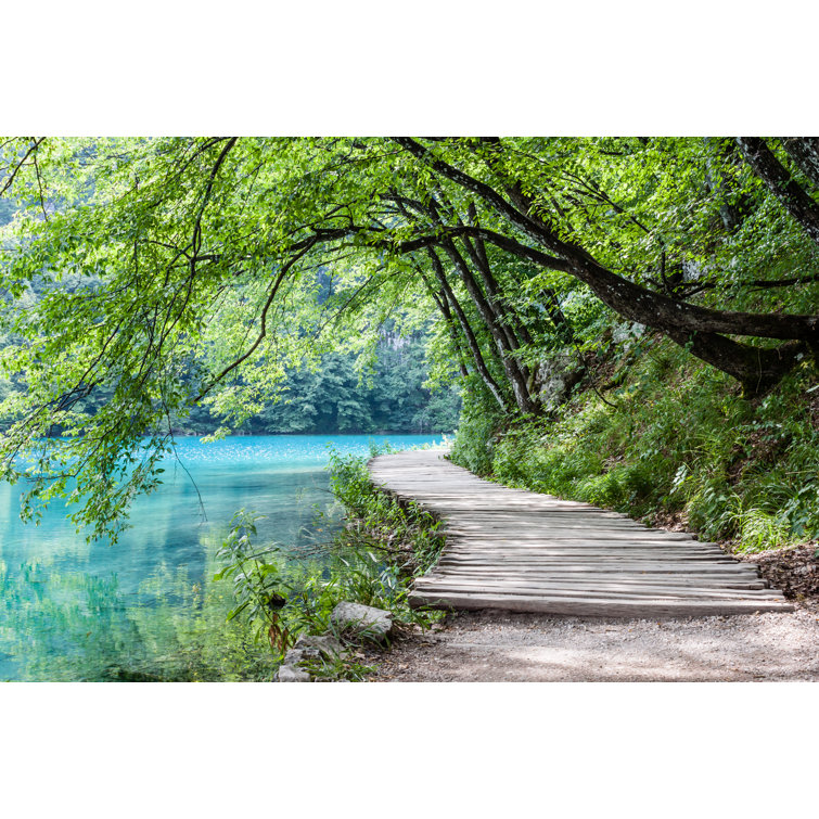 Ebern Designs Lynse Lynse Plitvice Lakes by Radu79 - Wrapped Canvas ...