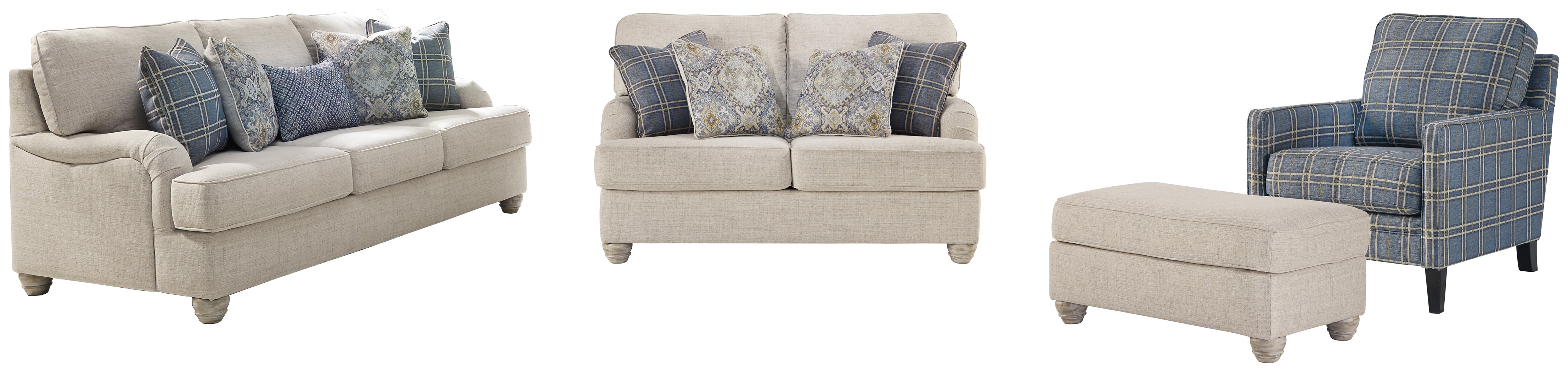 One Allium Way Traemore Sofa, Loveseat, Chair, and Ottoman - Wayfair Canada