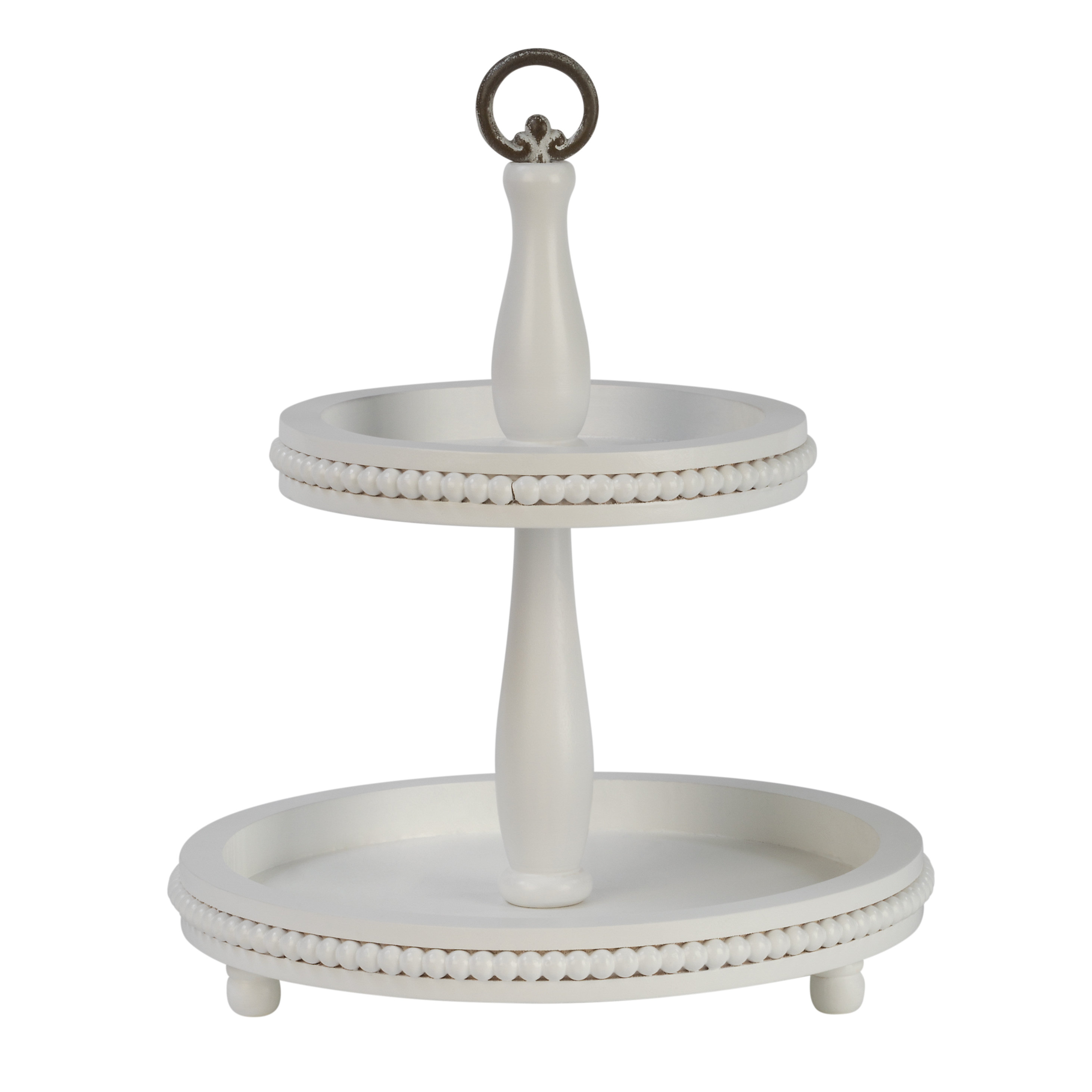 Tripar 2 Tier Wooden Beaded Display Stand | Wayfair