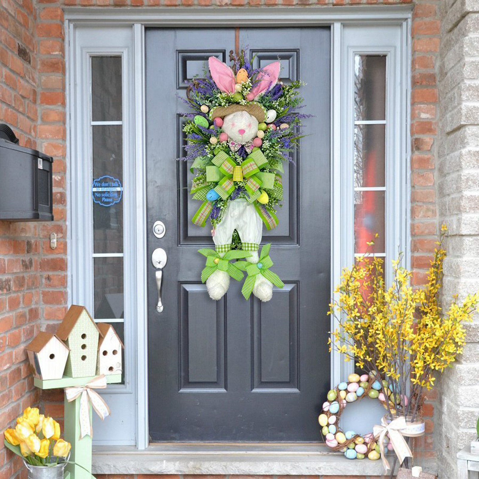 easter front door decorations