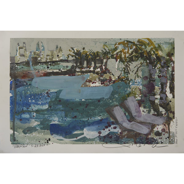 Winston Porter Lazette Bahrain Bay I On Canvas by Erin McGee Ferrell ...