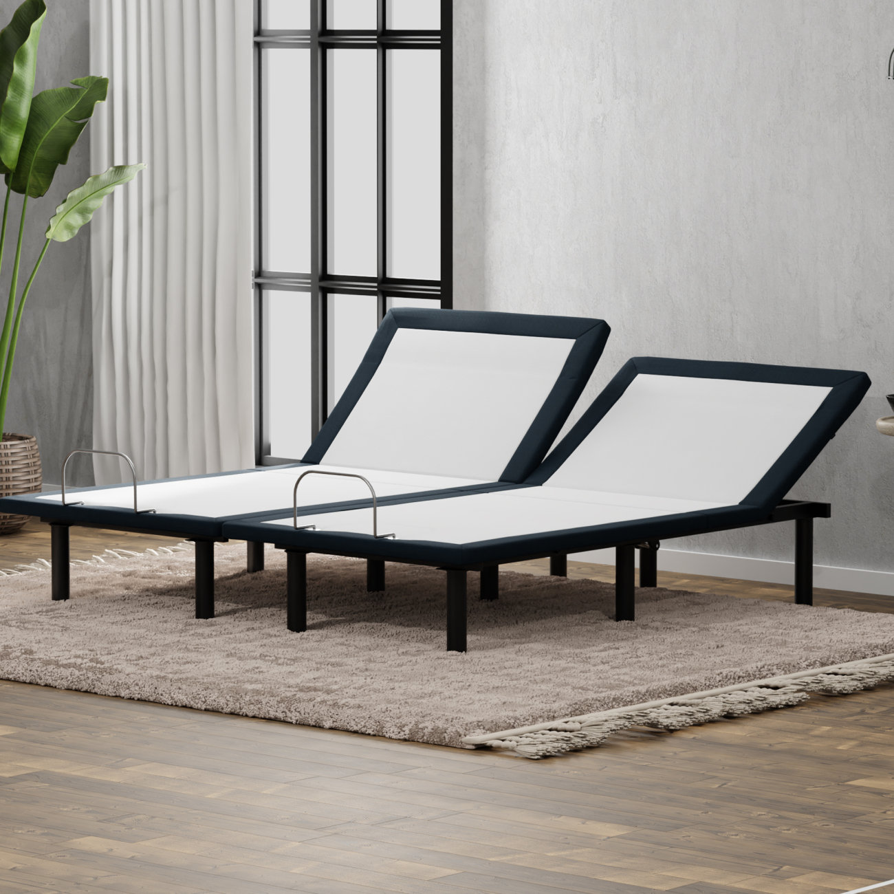 Mercer41 Model H Adjustable Base Cal King Split: Head Up | Wayfair