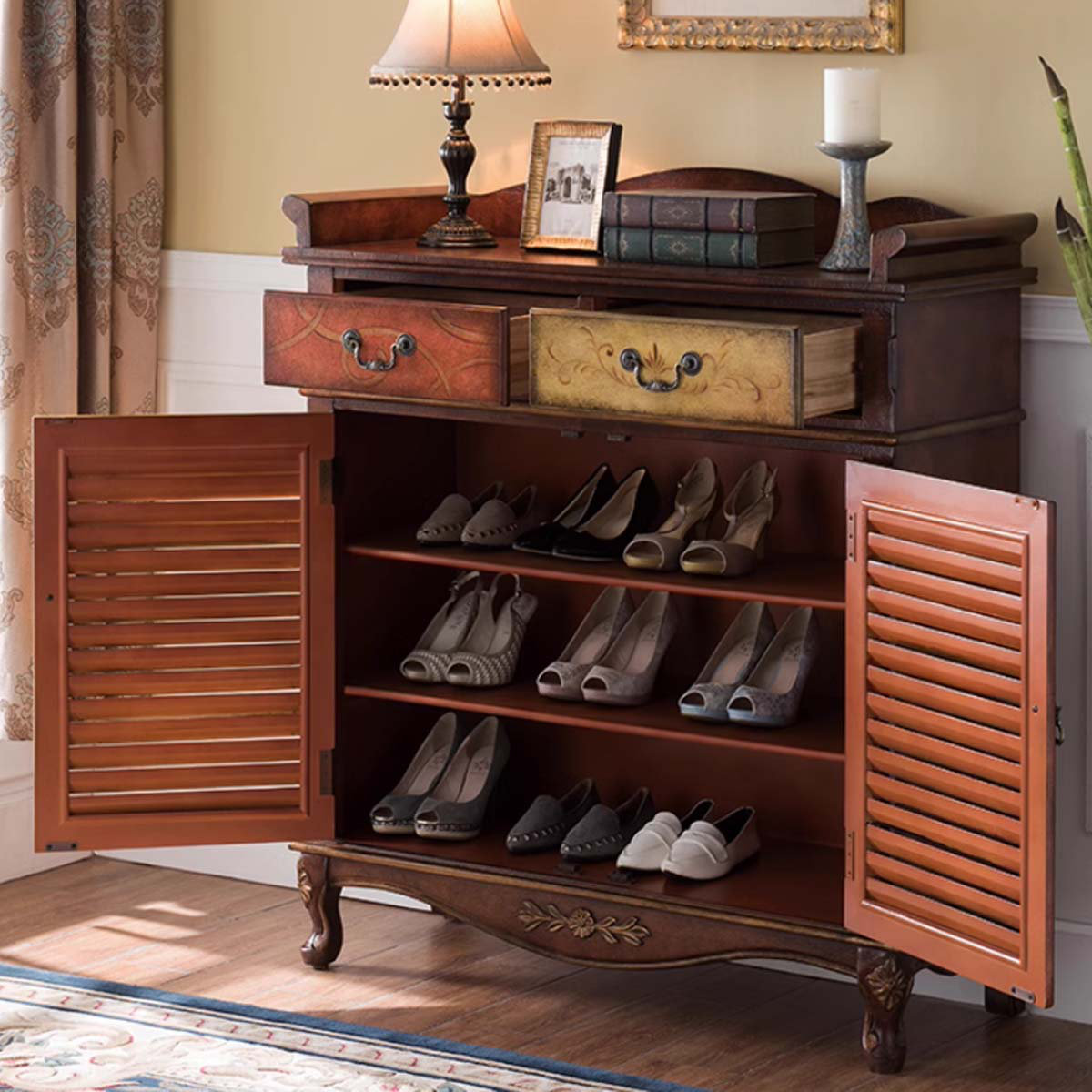Asainvestology 12 Pair Shoe Storage Cabinet - Wayfair Canada