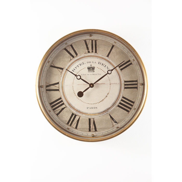 One Allium Way® Mcgrail Metal Wall Clock & Reviews | Wayfair