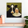 Ebern Designs Crowle The Nun And The Cow | Wayfair