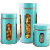 Orren Ellis Glass Canister - Set of 3 & Reviews | Wayfair