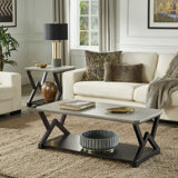 2 Piece Set Coffee Table Sets You'll Love | Wayfair