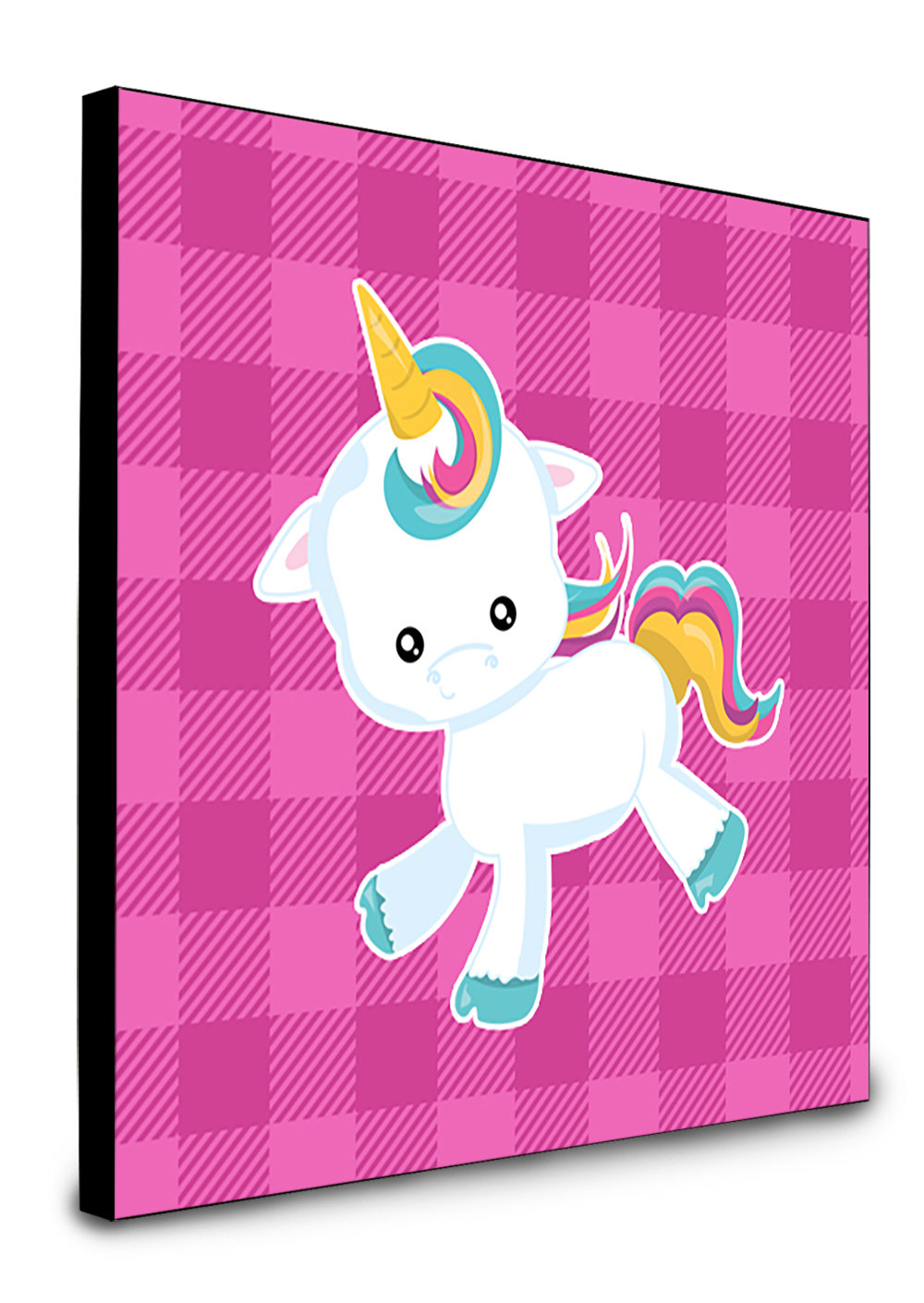 Harriet Bee Aileene Unicorn Artwork Wall Panel | Wayfair