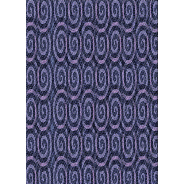 Bless international Wool Blue/Brown Rug | Wayfair