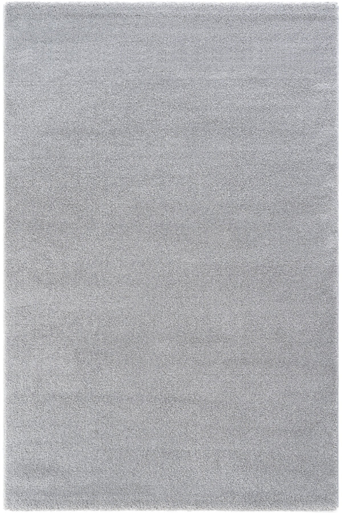Hokku Designs Plain Gray Soft Textured Modern Cut Pile Rug | Wayfair