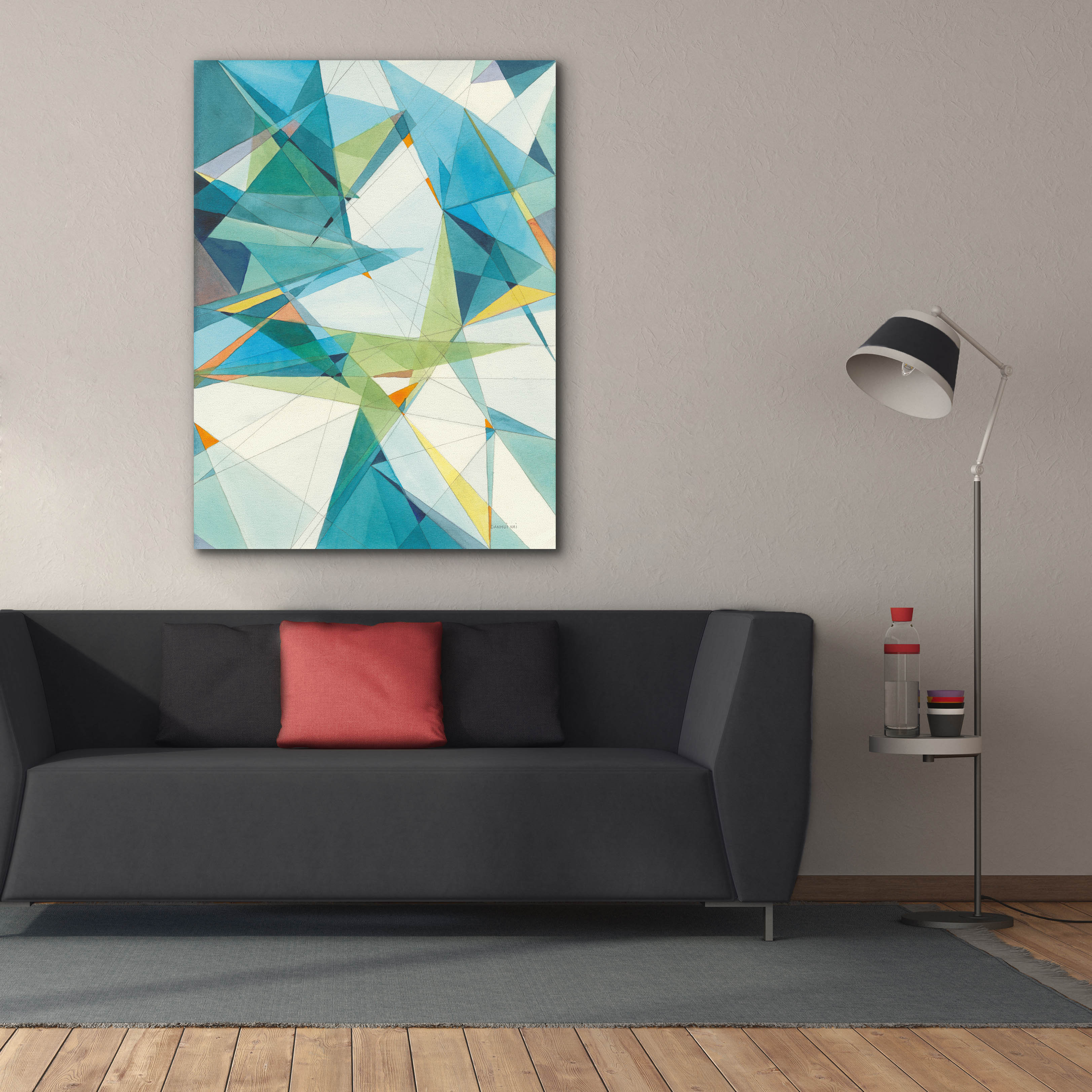 Epic Graffiti 'Prism 2 Oasis' by Danhui Nai Canvas Wall Art | Wayfair