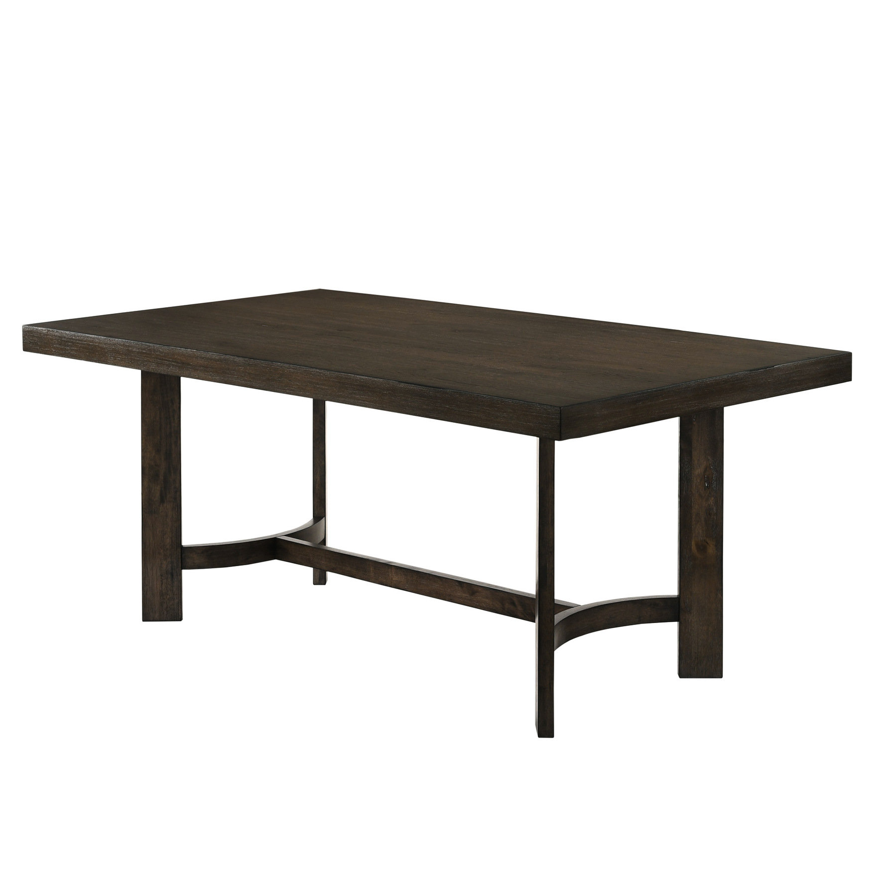 Ebern Designs Weathered Oak Table - 2.5" Thick Top Blending Quality ...