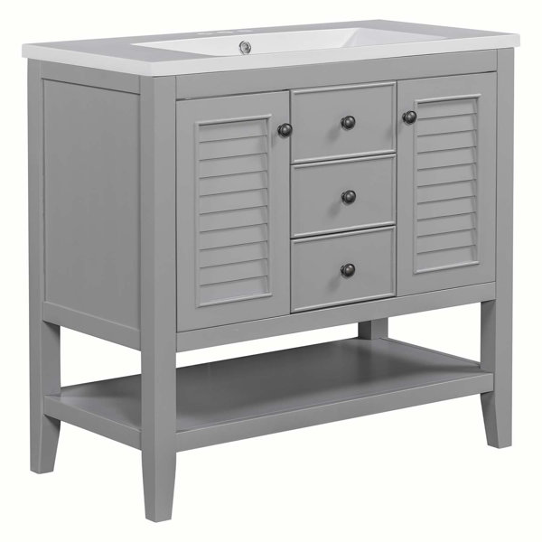HOOSENG Vanity Base | Wayfair